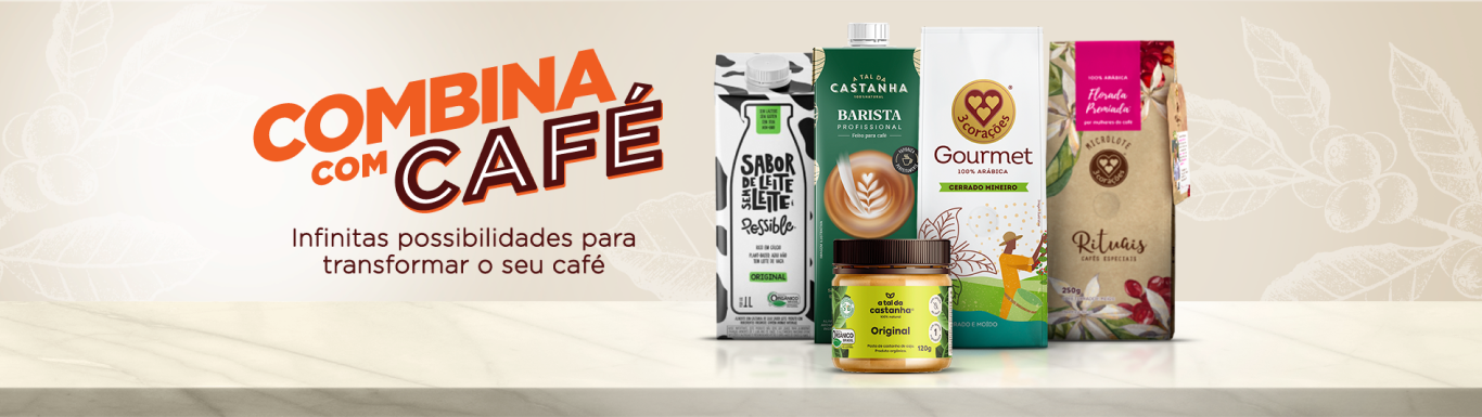 Combina com café