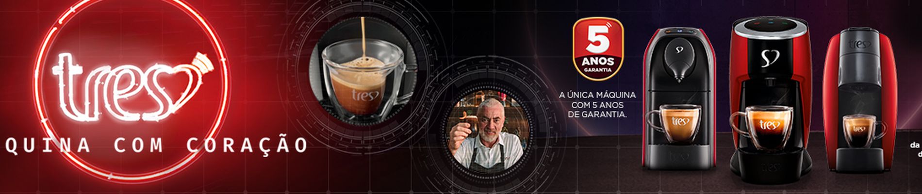 Máquinas de Café Espresso e Multibebidas TRES®️ | Mercafé | Cafés ...