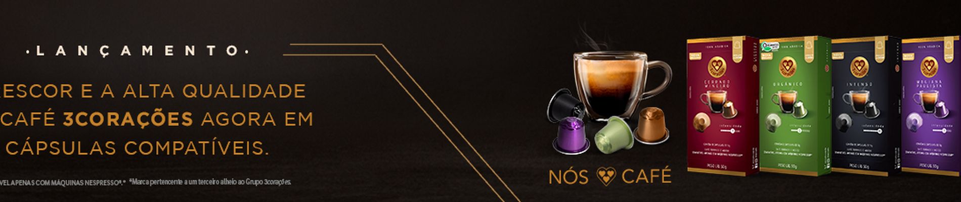 Cápsulas de café compatíveis com nespresso - Cápsulas de Café Mercafé ...