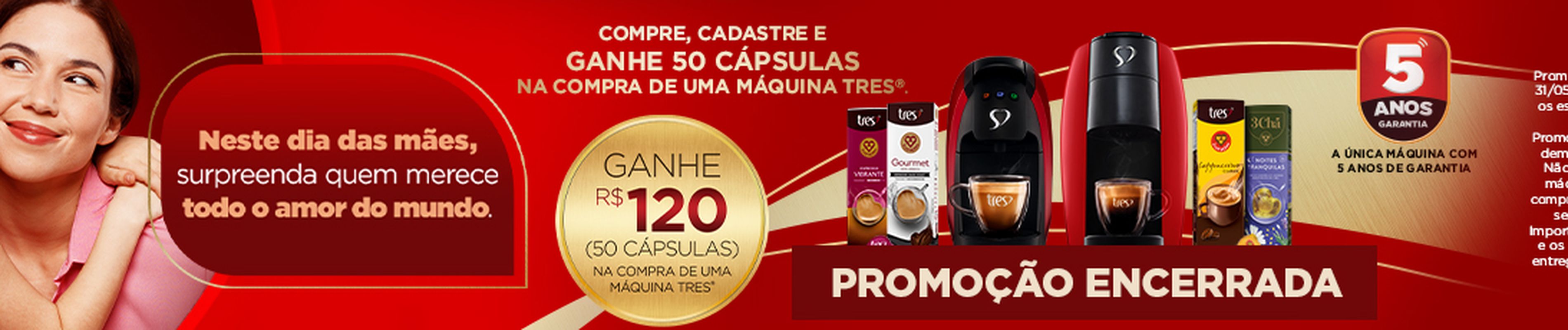Compre Cafeteira espresso e ganhe 5 Cartuchos de Cápsulas - Mercafé | Cafés, Cápsulas ...