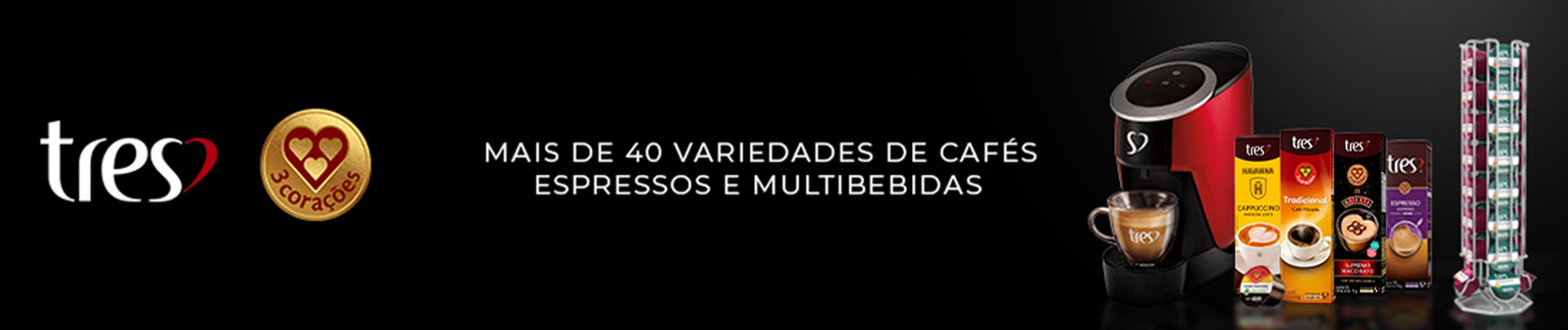 TRES ®| Mercafé | Cafés, Cápsulas, Cafeteiras e Muito Mais Para Você!