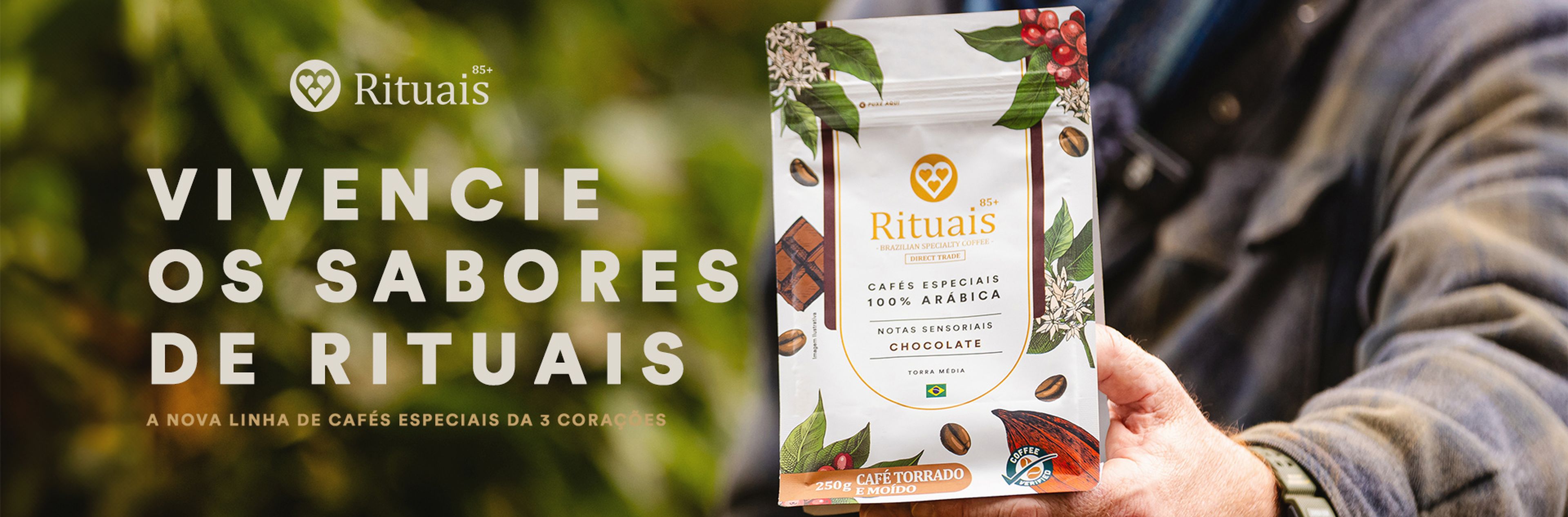 Cafés Rituais 3 Corações | Sabores e Aromas Únicos | Mercafé